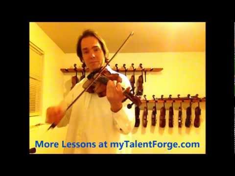 Free Fiddle Lesson - Turkey in the Straw - [my] Talent Forge - Expert ...